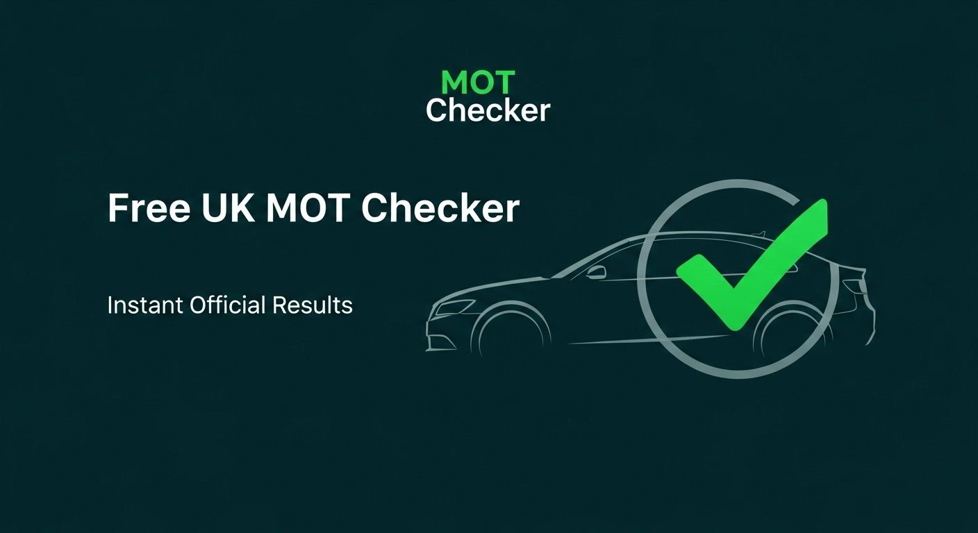 MOT History Check — Free Full Vehicle History | MOTChecker.com